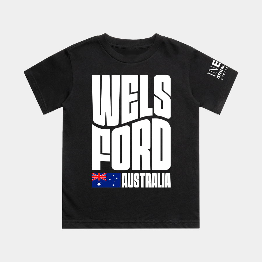 SAM WELSFORD - RIDER TEE - KIDS' – INEOS Grenadiers Cycling Team Store